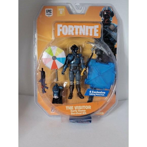 Epic Games | Toys | Fortnite The Visitor Early Game Survival Kit Figure ...